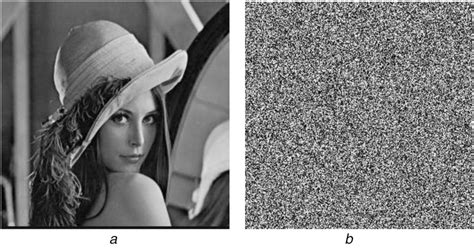 Encrypted Image Information A Plain Text Image B Ciphertext Image