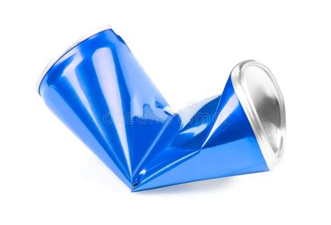 Crumpled Tin Cans Stock Image Image Of Container Crumpled 110524983