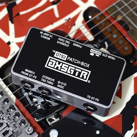 Axess Junction Box Patch Box Input Buffer Pedal Pedalboard Reverb