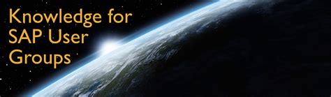 SBN Knowledge Transfer A SAP User Group SBN Knowledge Transfer A SAP User Group