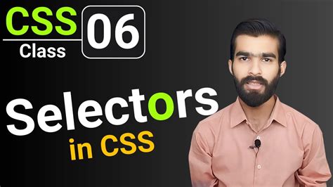 Css Tutorial Css Selectors Selectors In Css Css Full Course For