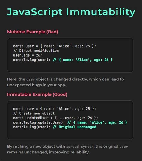 Javascript Immutability Reactive Frontend Kushan Shanuka
