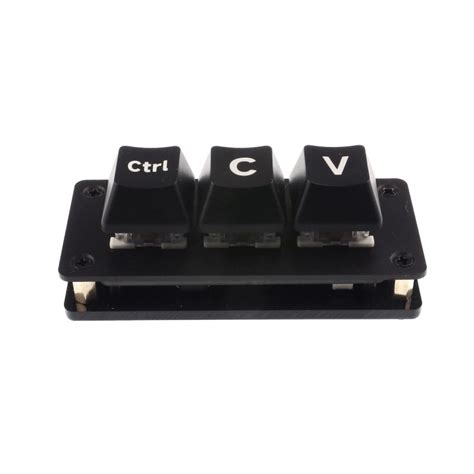 rp2040 keyboard 3 mini keyboard with ctrl c v shortcuts kamami on