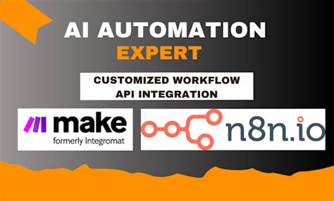Build N8n Automation Make Com Automation Api Integration Workflow Made Com By S Goke Fiverr