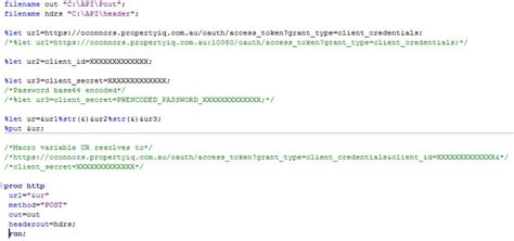 Solved How To Use Proc With Oauth To Get An Access Token From A Remote S Sas Support