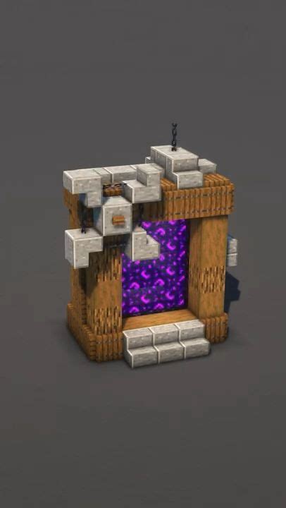 How To Build A Ruined Nether Portal In Minecraft Artofit