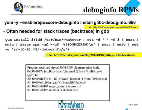 linux development tools ppt download