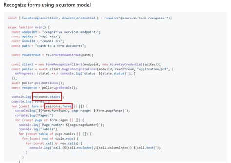 Readme Content Of Azure Form Recognizer Is Unclear · Issue 8623 · Azureazure Sdk For Js · Github