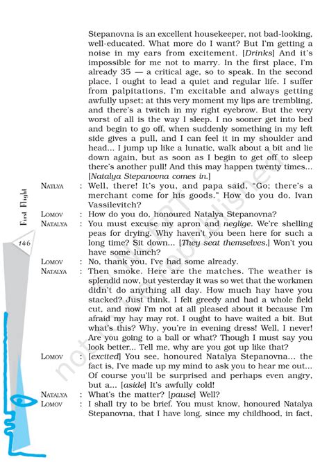 Ncert Book Class 10 English Chapter 11 The Proposal