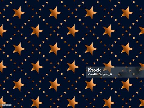 럭셔리 골드 스타 개념 완벽 한 패턴입니다 크리스마스 축제 섬유 벡터 일러스트입니다 종이 직물 배경 배치를 위해의 반복 모티브 0명에 대한 스톡 벡터 아트 및 기타 이미지
