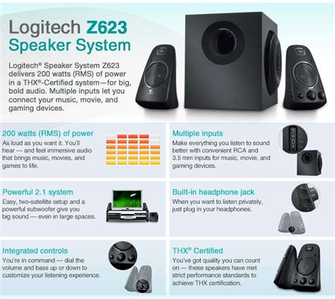 Logitech Z THX Speaker System At BEST PRICE