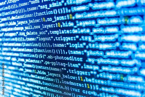 It Specialist Workplace Programming Of Internet Website Binary Digits
