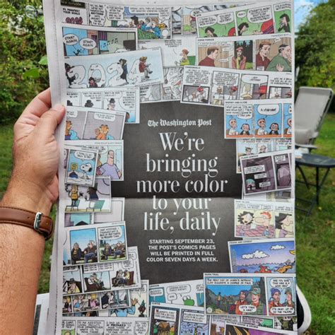 The Washington Post Finally Gives In Updated With Mondays Wapo Color
