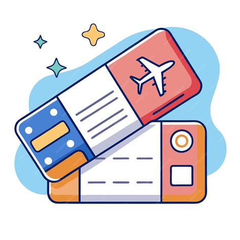 Boarding Pass Clipart Vector Art And Illustration Premium Ai