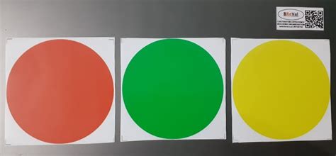 Transparent Warning Film Gauge Marking Vinyl 6 Set Of 3 Breval Consulting Services