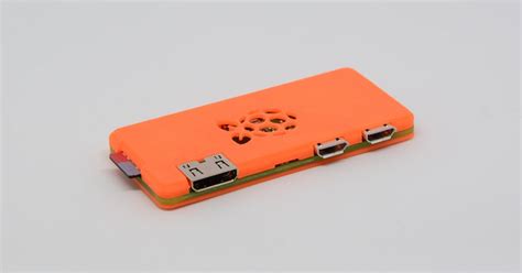 Slim Raspberry Pi Zero W Case By Marius Download Free Stl Model