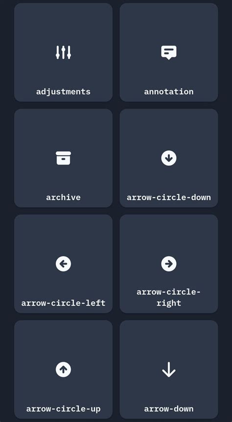 Heroicons For Tailwind Ui
