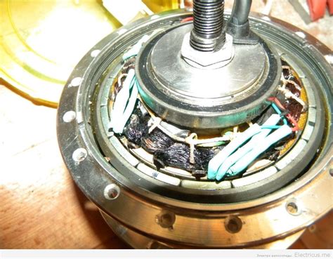 Замена датчиков холла и ремонт мотор колеса своими руками