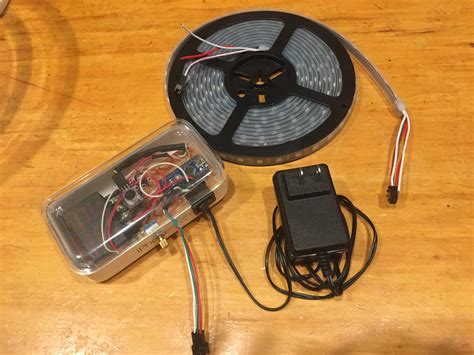 music reactive led strip arduino project hub