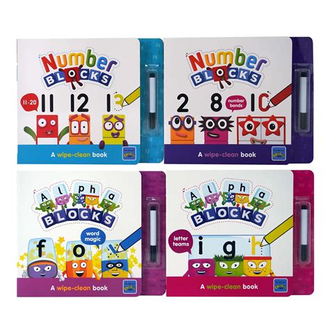 Numberblocks And Alphablocks Let S Learn Numbers And Letters Box Set