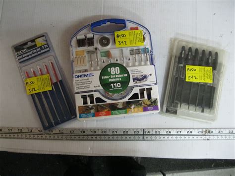 2 Mini File Sets And A Dremel Set