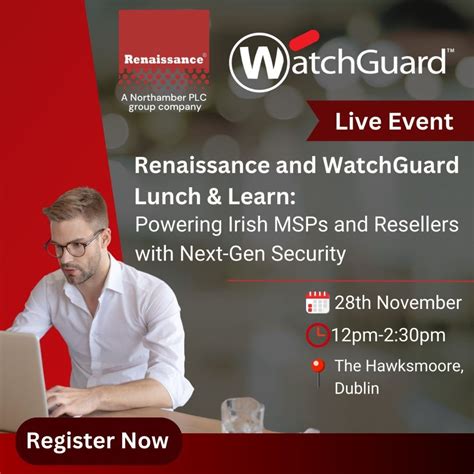 Cybersecurity Watchguard Renaissance Msp Lunch Michelle Hewitt