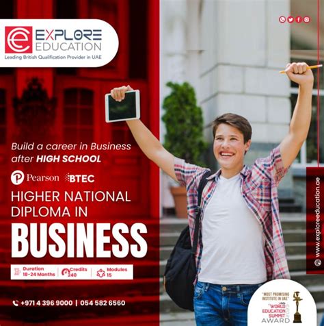 Pearson Higher National Diploma Hnd In Business Level 5 Education World Diploma