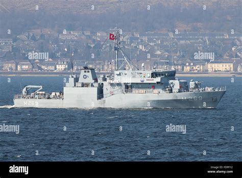 Tcg Anamur M269 An Aydin Class Minehunter Of The Turkish Navy