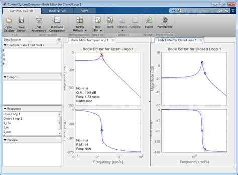 sisoinit configure control system designer at startup matlab