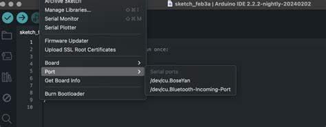 Detection de Ports sur MacBook Pro M Max Français Arduino Forum
