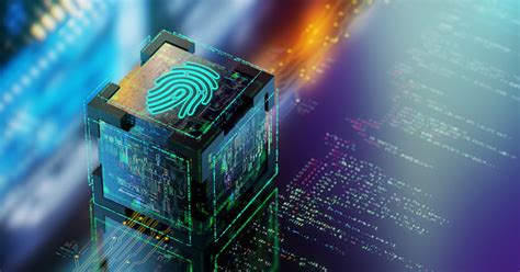 Biometric Fingerprint Authentication Biometric Safety Concept Modern Futuristic Technology