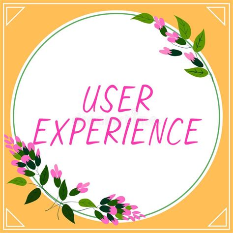Text Sign Showing User Experience Business Concept How A Person Reacts And Feels After Using A