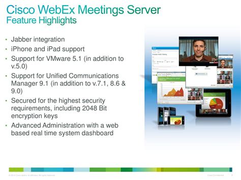 Ppt Cisco Webex Meetings Server Update Powerpoint Presentation Free