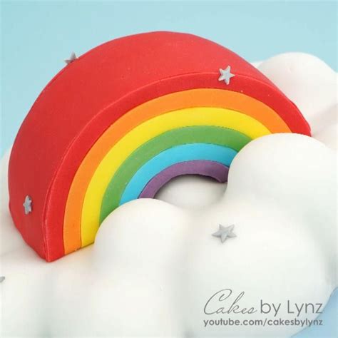 3d Rainbow Cloud Cake Decorating Tutorial Video Rainbow Cake Cake