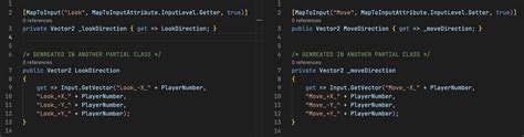Working On An Source Generator Based Input Mapper Lacking Partial