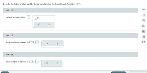 Solved Describe The Hybrid Orbitals Used By The Carbon Atom