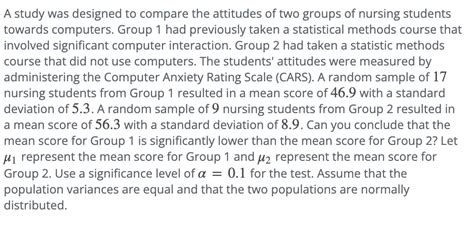 Solved Step 1 Of 4 State The Null And Alternative
