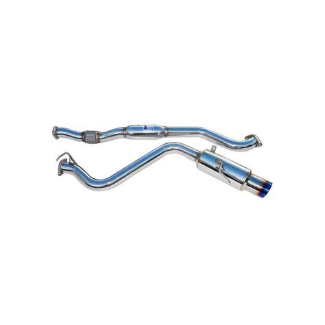 Invidia Ti Tip Single N1 Regular Catback Exhaust 2008 2014 Subaru Wrx