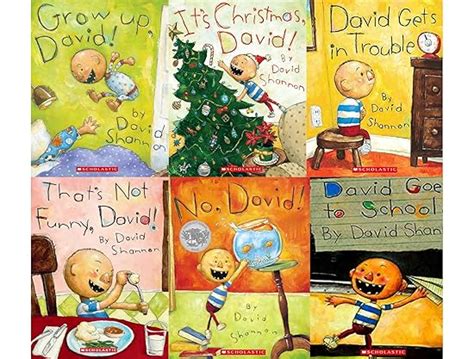 No David 6 Book Collection Set David Gets In Trouble David Goes To