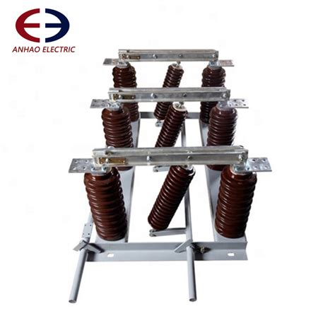 Gn27 Type Indoor AC High Voltage Disconnect Switch 3 Phase Explosion Proof Isolator Switch