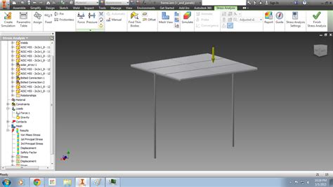 solved inventor 2015 inacurate stress analysis simulation results