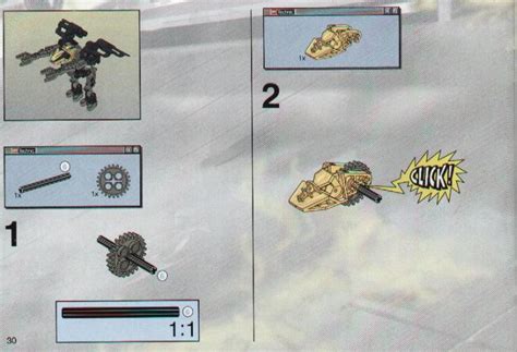 Lego Instructions For Set 8520 Millennium Slizer Technic Slizer