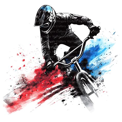 8 Bmx Clipart Bmx Race Printable Bmx Bike Poster Printable