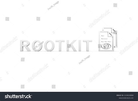 rootkit concept white background 3d render stock illustration 2130220808 shutterstock