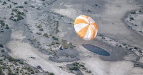 Una Cápsula De La Nasa Con Muestras Del Asteroide Bennu Llega A La Tierra Infobae