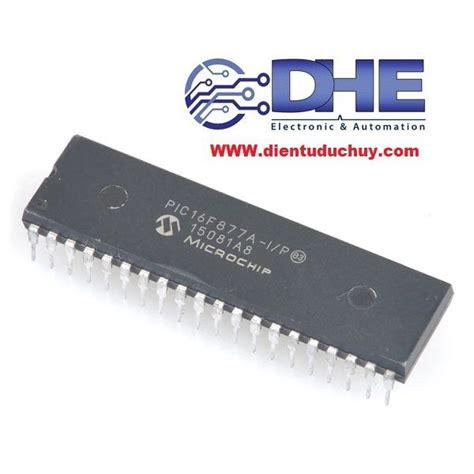 Pic16f877a Ip Dip40 Vi điều Khiển 8bit Microchip Linh KiỆn ĐiỆn TỬ