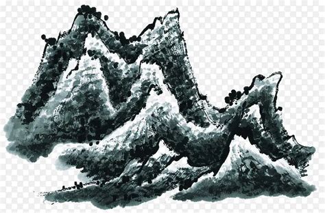 山石画法PNG图片素材下载 图片编号qolnggga 免抠素材网