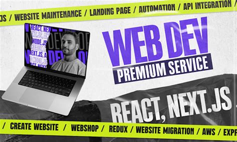 Make Web Apps Using React Nextjs Nodejs Or Any Other Backend By Ahmedmaz Fiverr