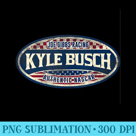 Nascar Kyle Busch Vintage Png Clipart Inspire Uplift