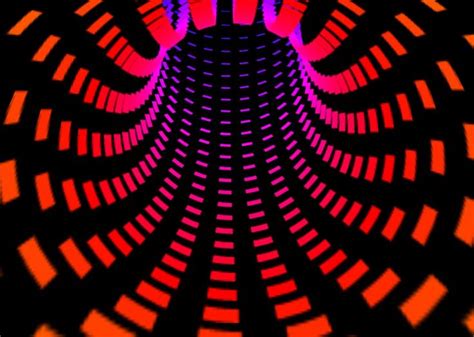 tunnel vision 3d css cool trippy effect